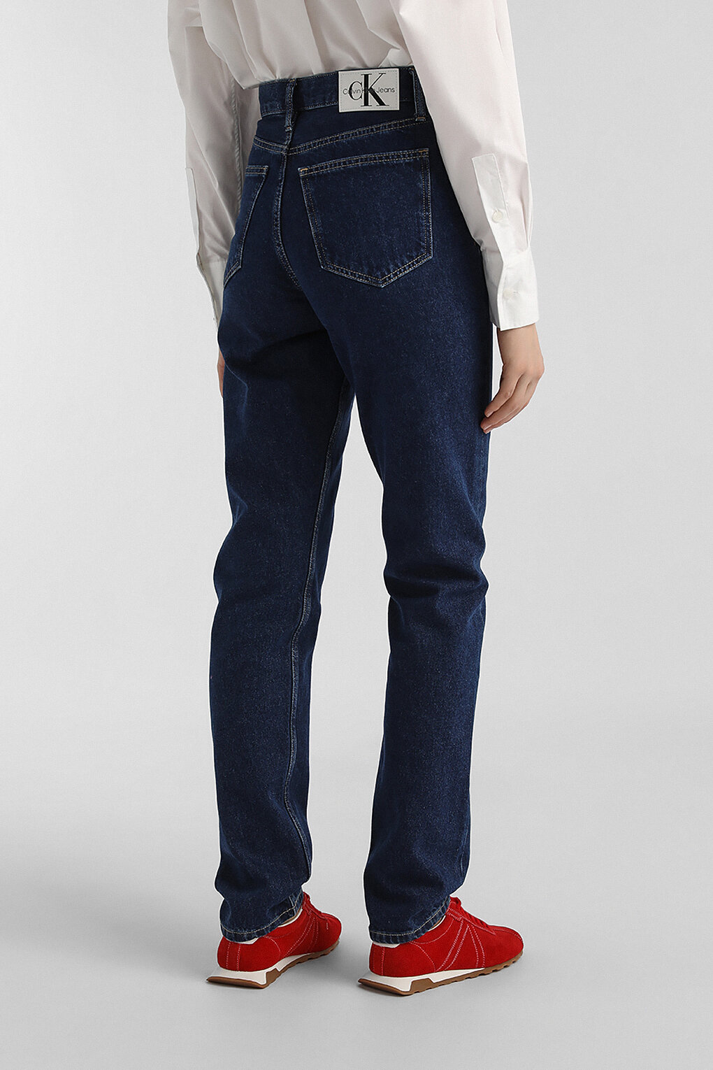 Джинсы Calvin Klein Jeans, размер 44-46, темно-синий — фото 1