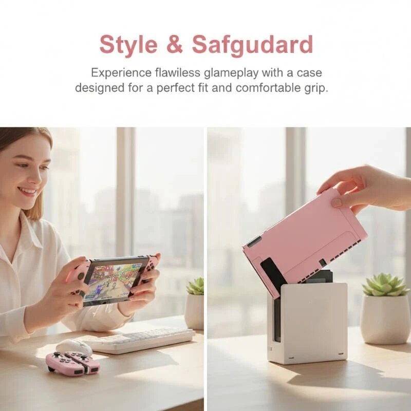 Чехол для Nintendo Switch OLED Черный, NS Black — фото 1