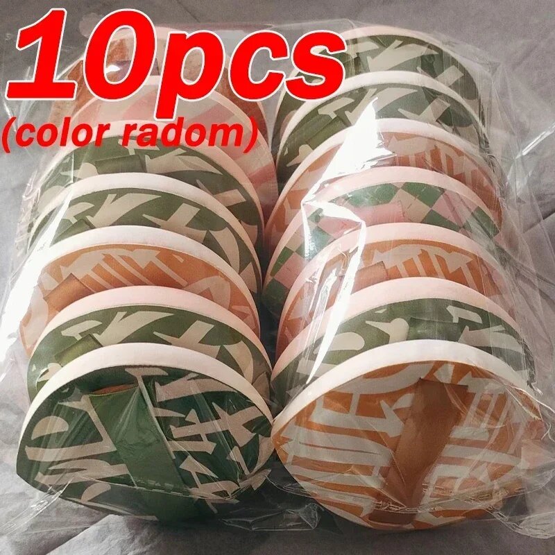 Пуховая спонжа для макияжа XL Velvet Cushion 10 pcs 10pcs mixed color