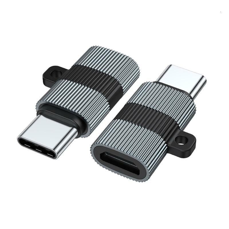 Переходник USB-C (женский) на Micro-USB (мужской), Тип C мужской