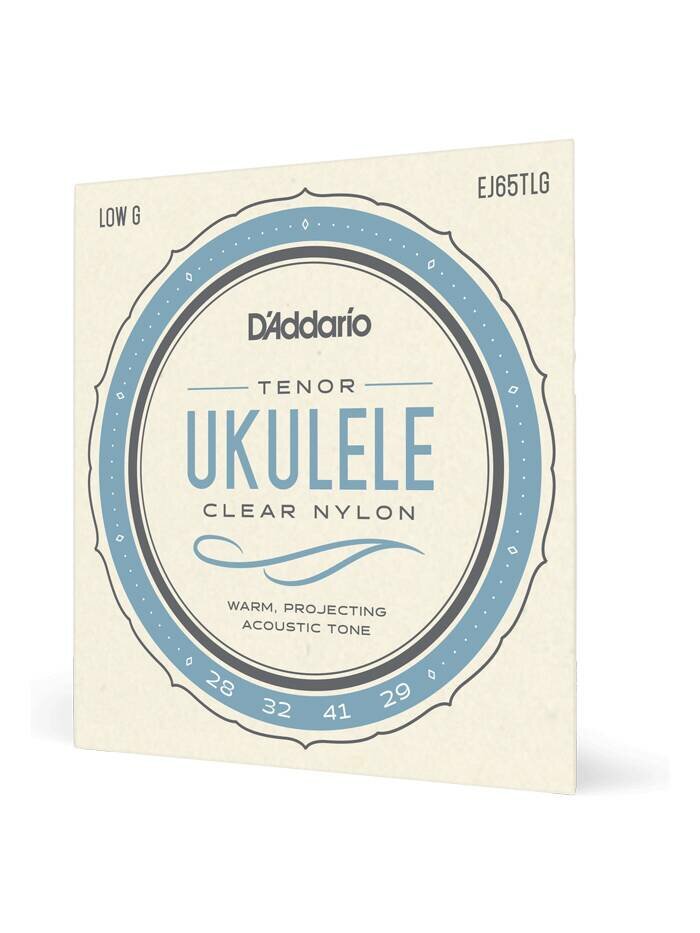 D'ADDARIO EJ65TLG струны для укулеле тенор Pro-Arte, (Low G-C-E-A), чистый нейлон