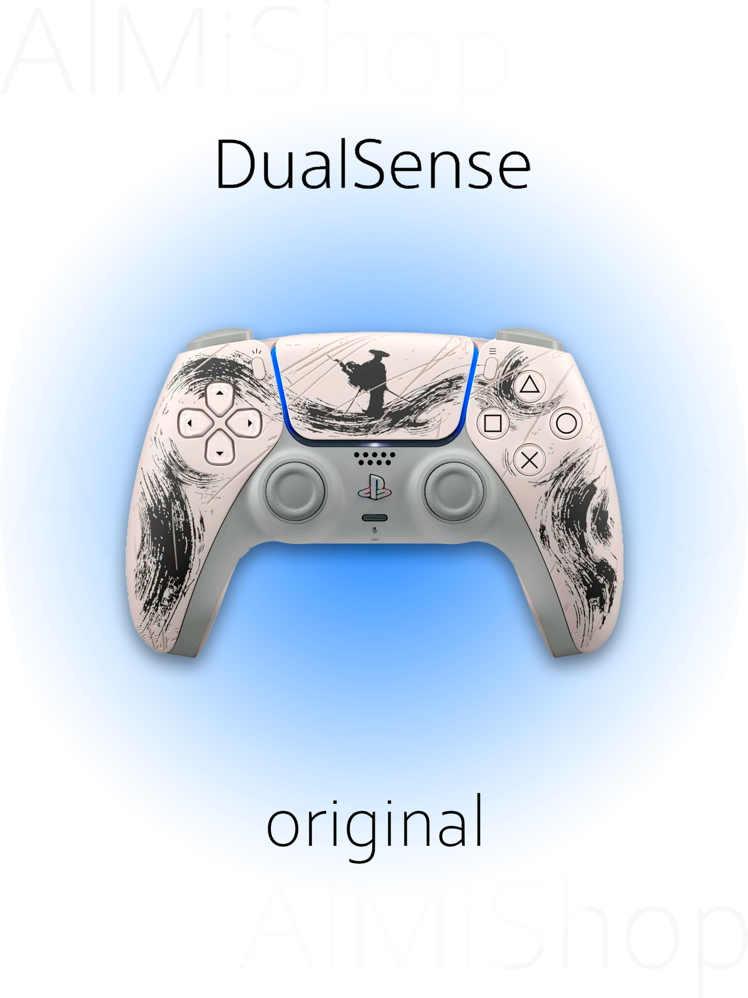 Беспроводной геймпад Sony DualSense для PlayStation 5, Limited Edition (Ghost of Yotei Black)