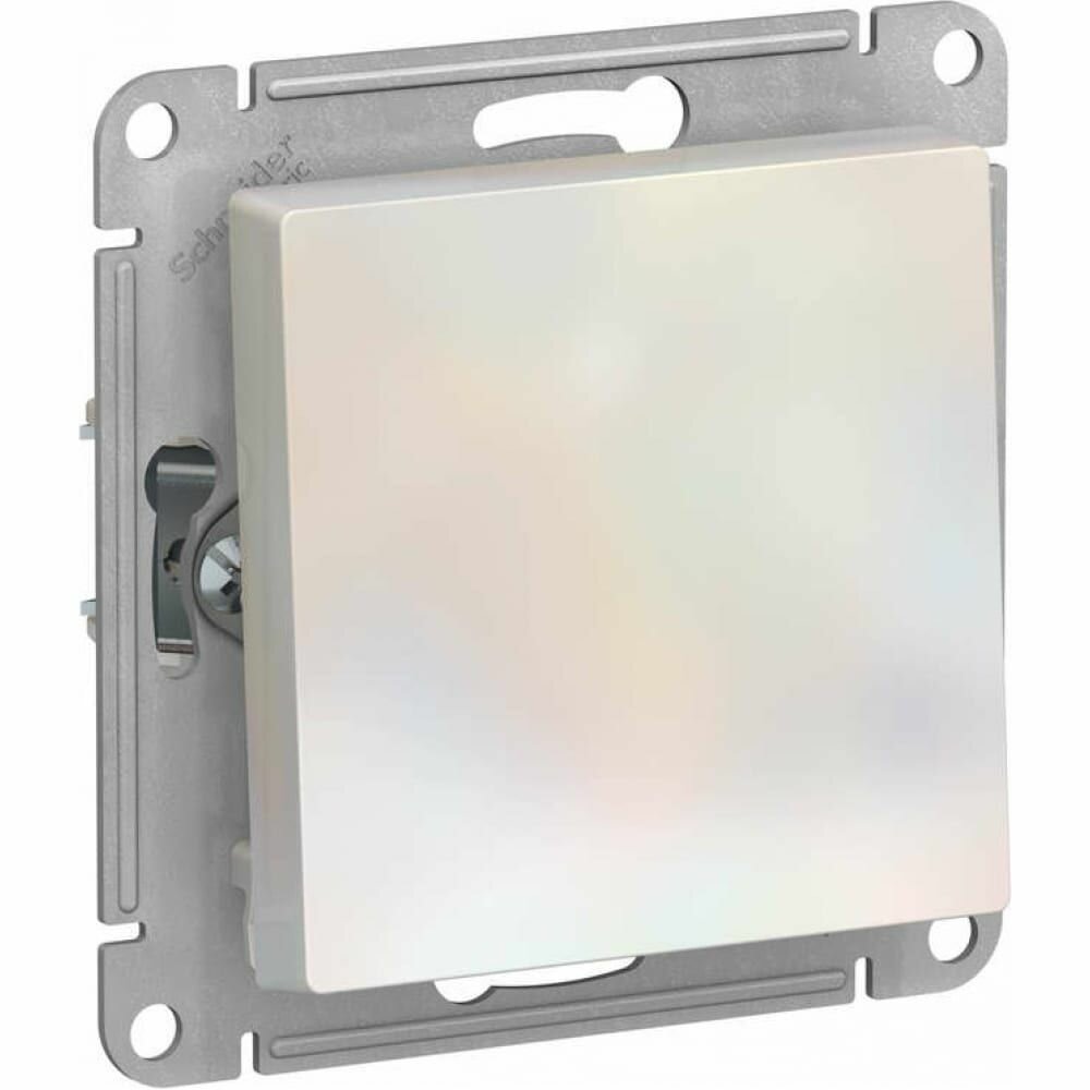 Механизм выключателя Systeme Electric 1-кл. ATLAS DESIGN сх.1 10АХ жемчуг ATN000411 1240268