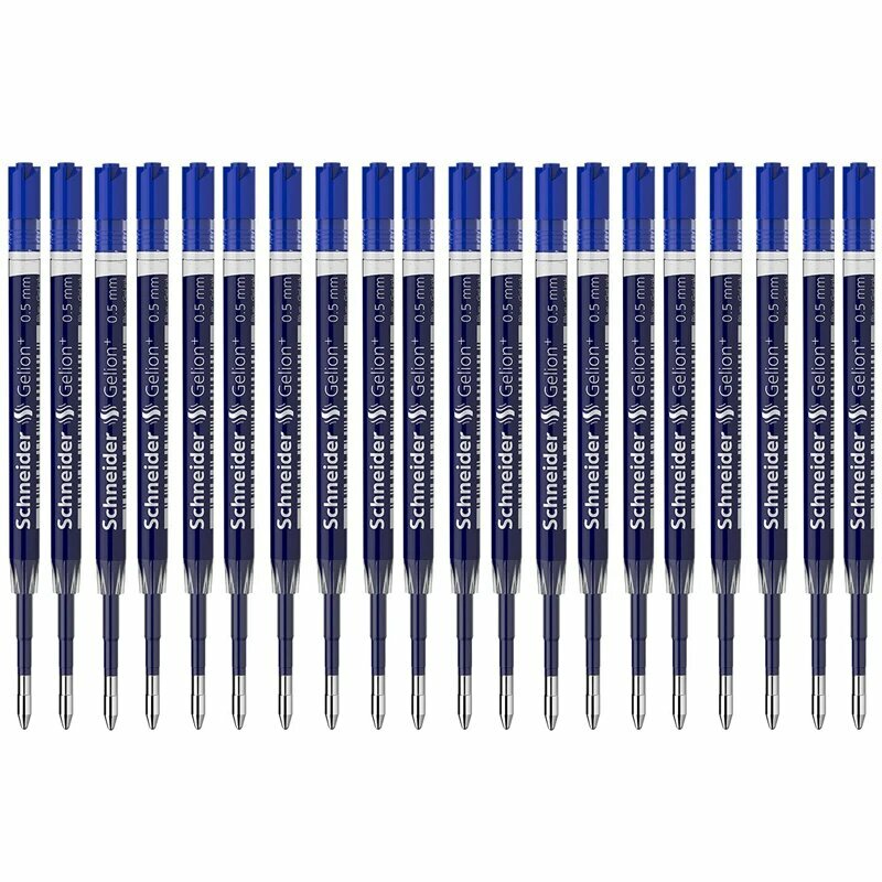 Стержни для ручек Schneider G2 Gelion 0,5 мм Синий, 20 PCS Blue Refills
