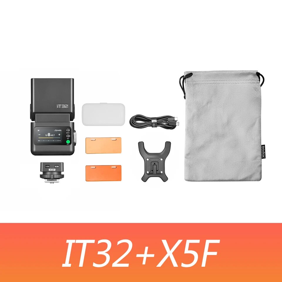 Godox IT32 TTL вспышка для Sony Nikon Canon Fujifilm Olympus IT32 x5f