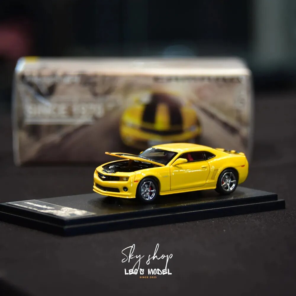 Машинка Fine Works 1:64 Chevrolet Camaro модельки машин металлические