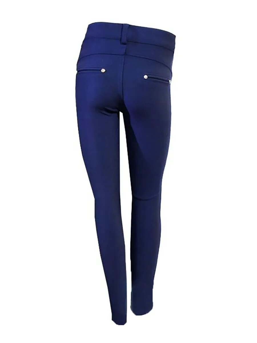 Брюки классические Yuke jeans, размер 22/140, синий — фото 1