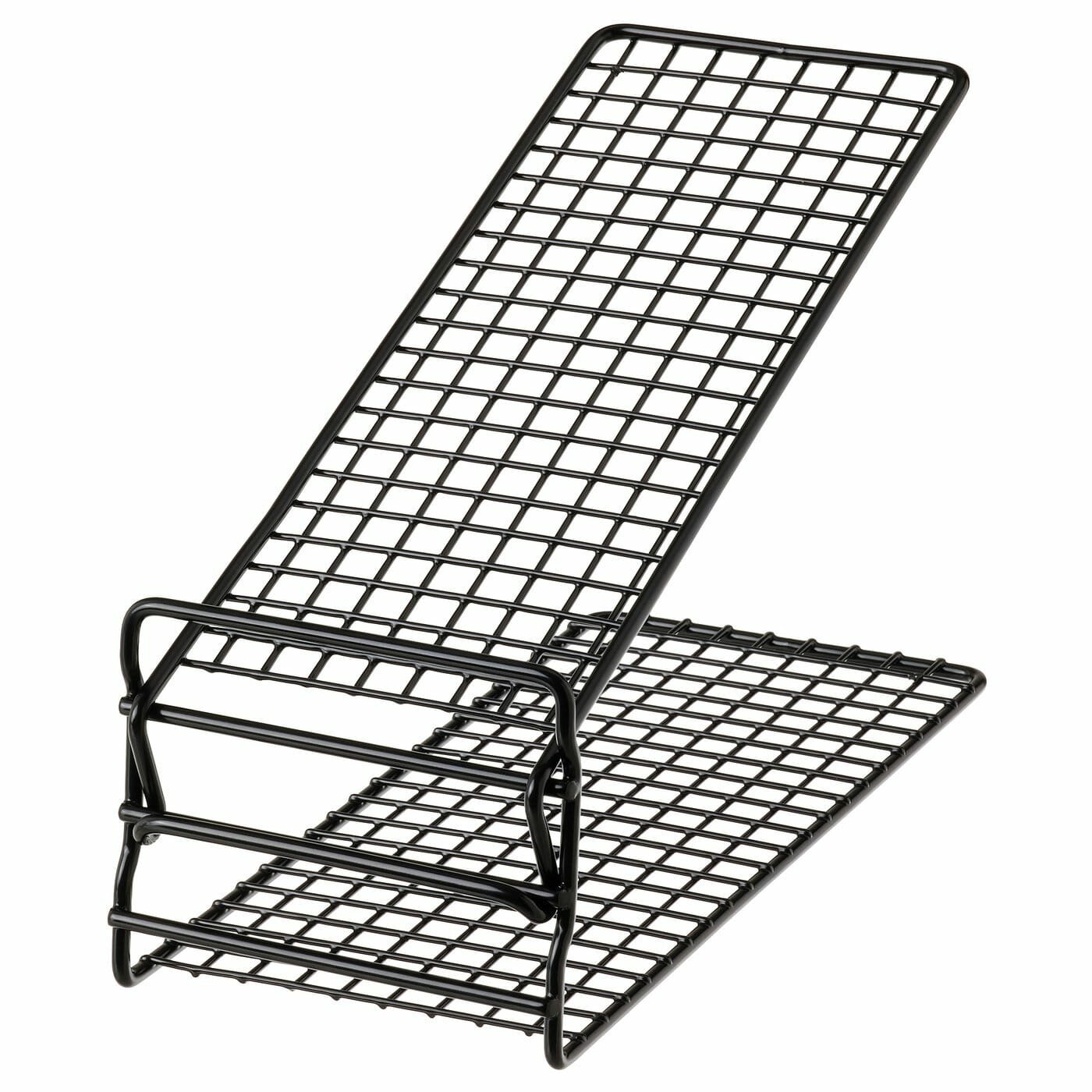 Обувница IKEA SKOSTALL 305.285.14, черный, 11x19x27 см