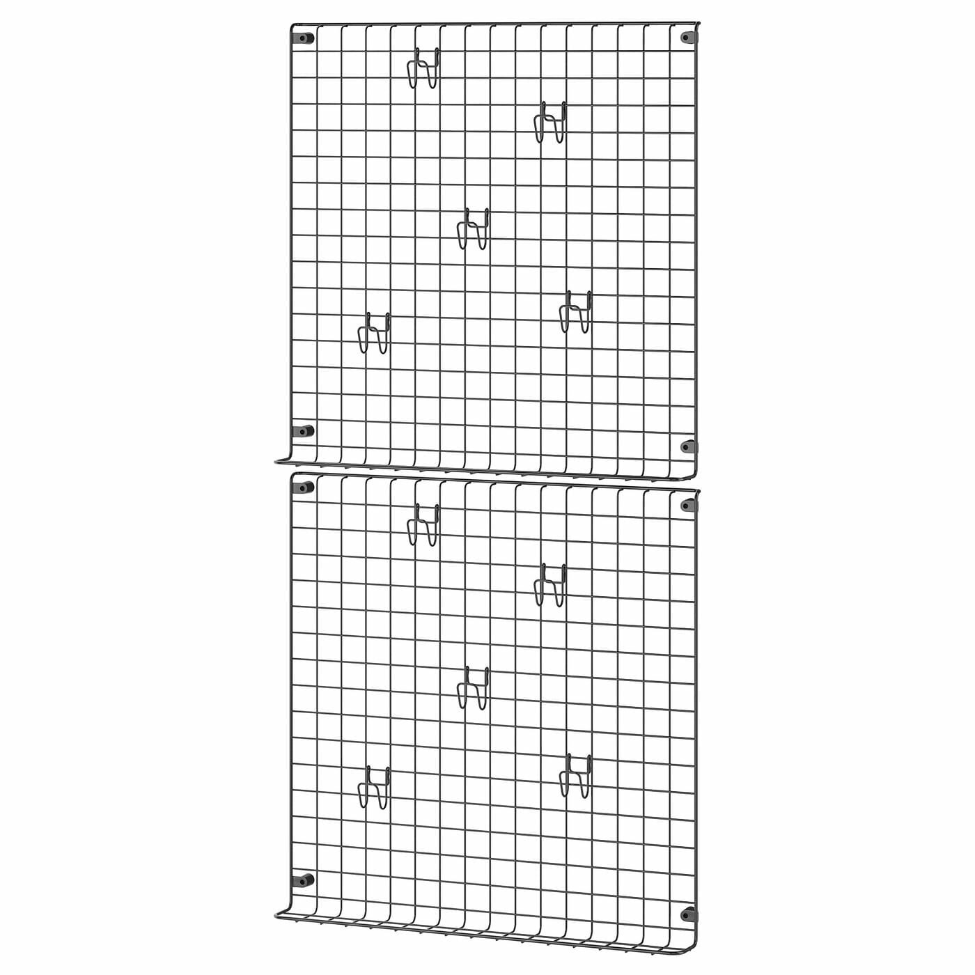 Обувница IKEA GREJIG, серый, комплект 2 шт. 296.180.06
