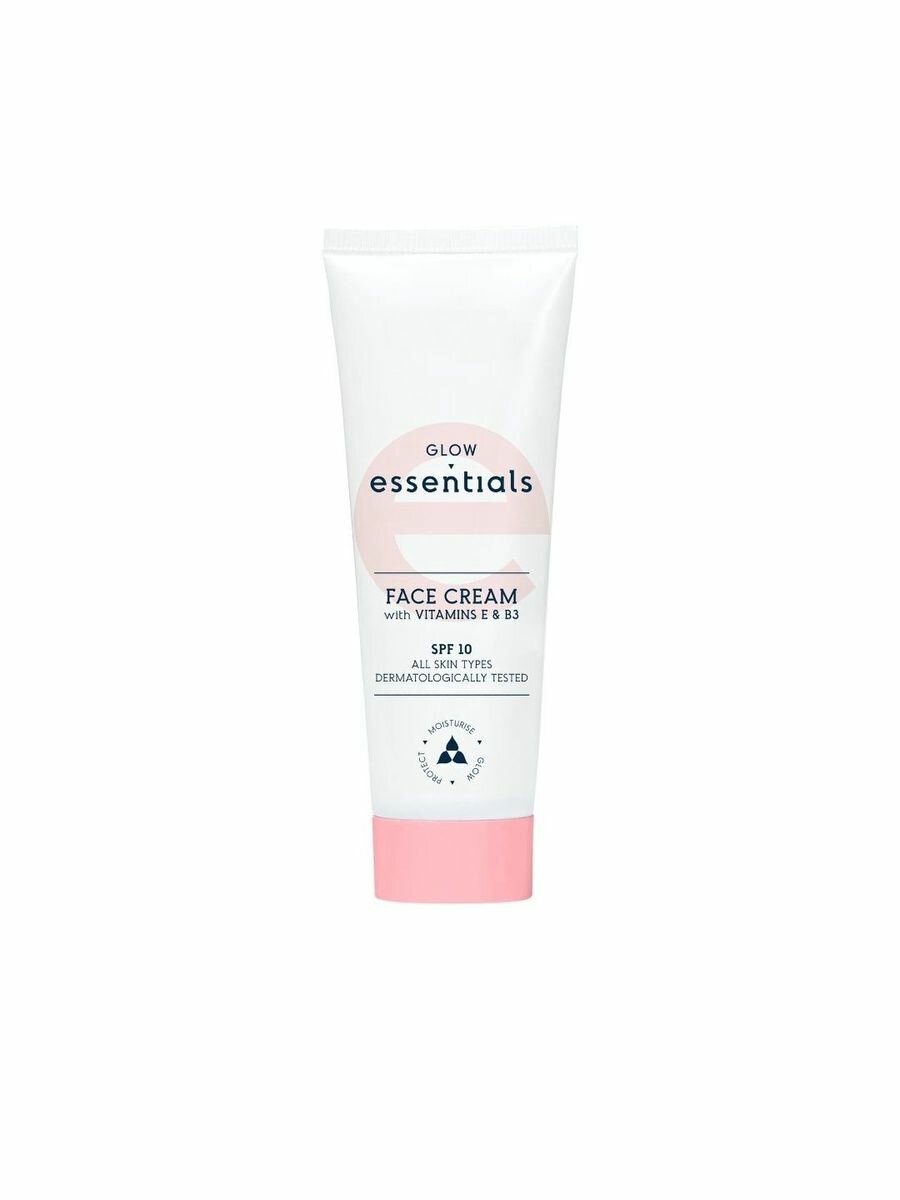 Выравнивающий крем для лица SPF 10 Glow Essentials (Глоу Исэншэлс), 50мл