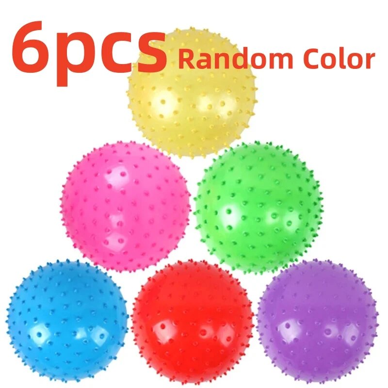 Мяч резиновый MEADE 16 см для детей 6pcs