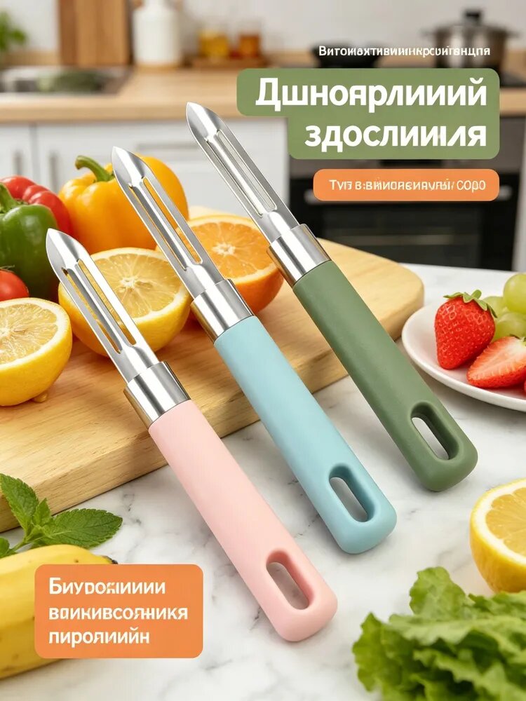 Фруктовый нож 1 шт. — фото 1