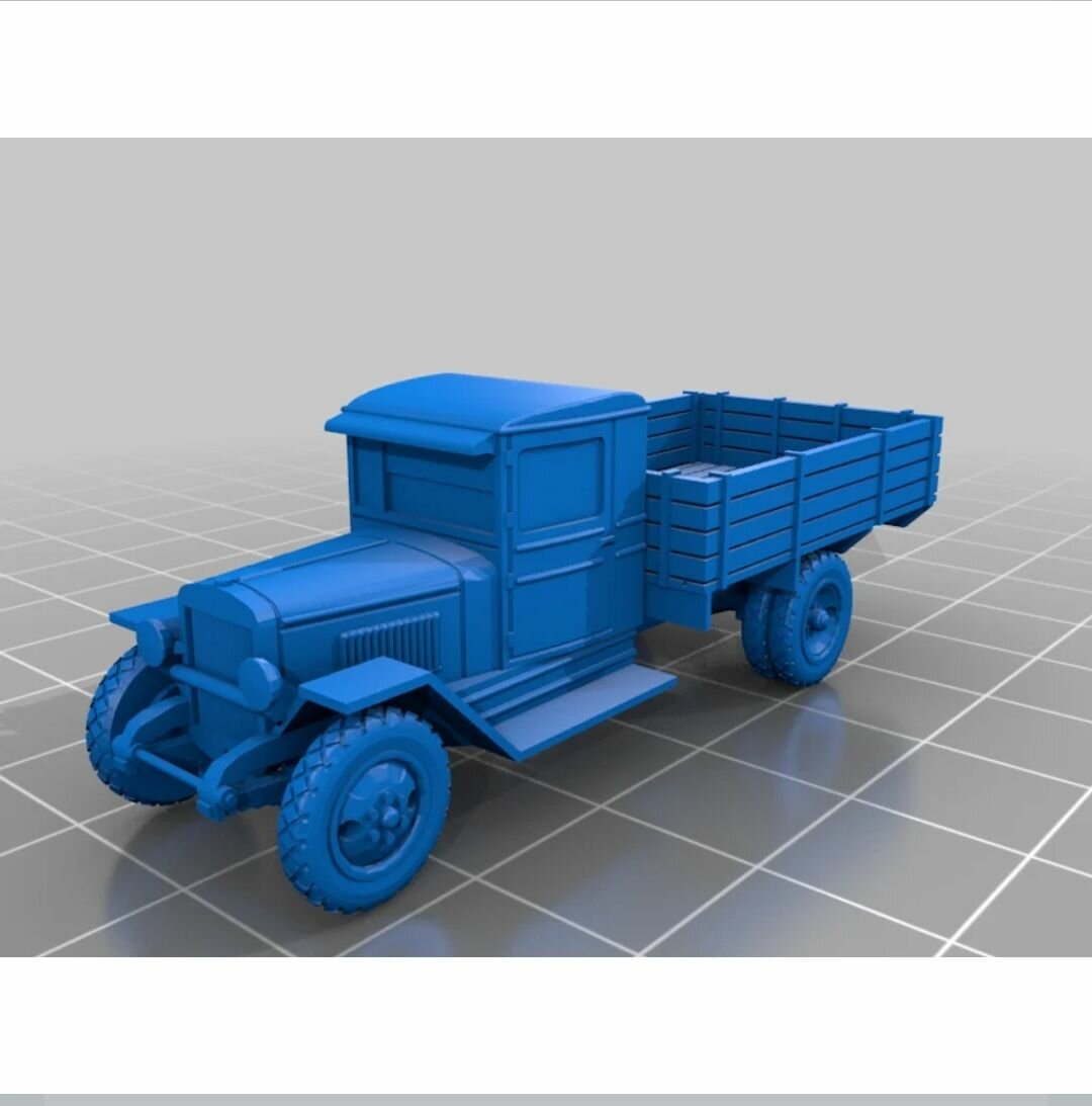 ЗИС 5. Вариант 1. Масштабная модель 1:72.