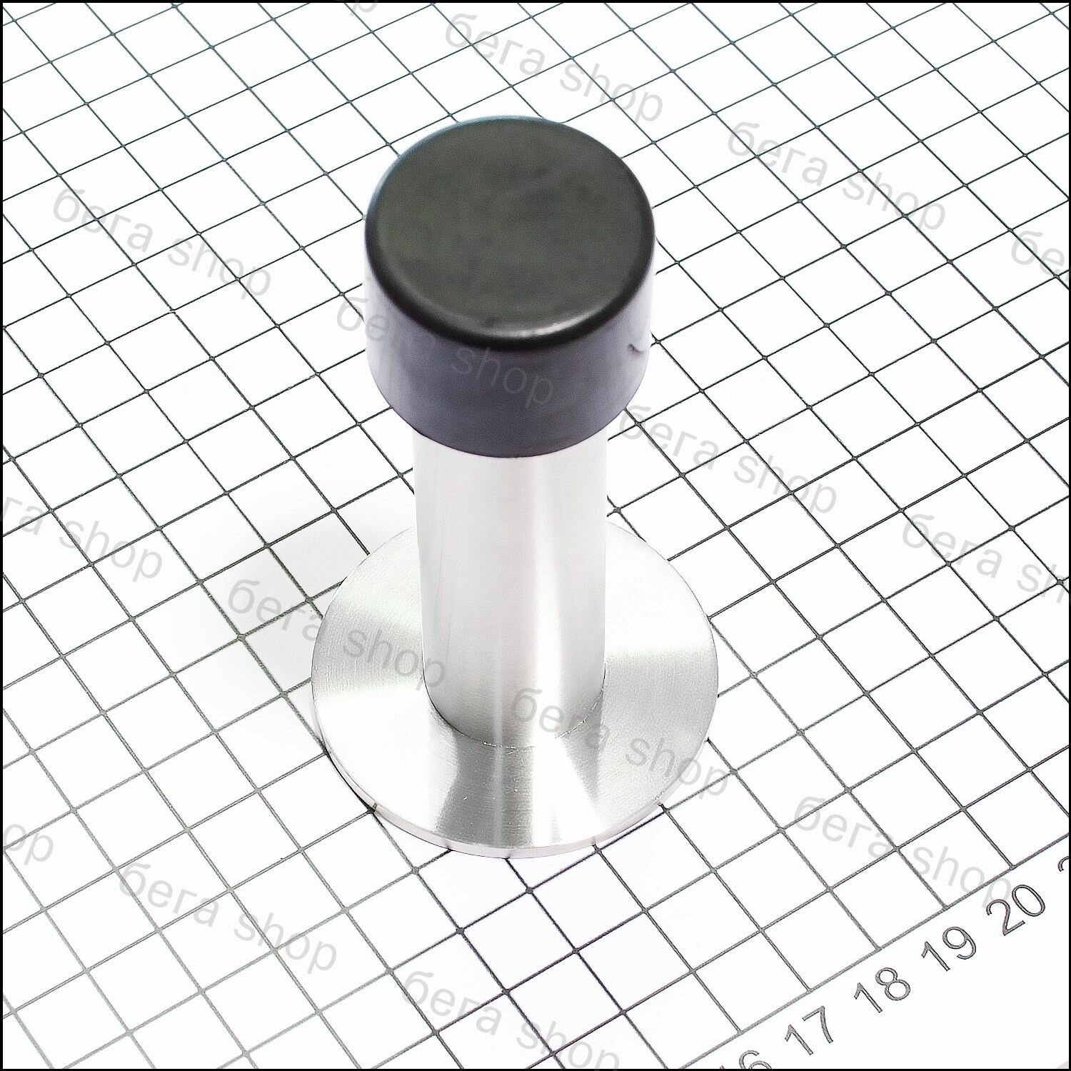 Doorlock Стоппер для двери DS009 SS (нержавеющая сталь) 32х85мм