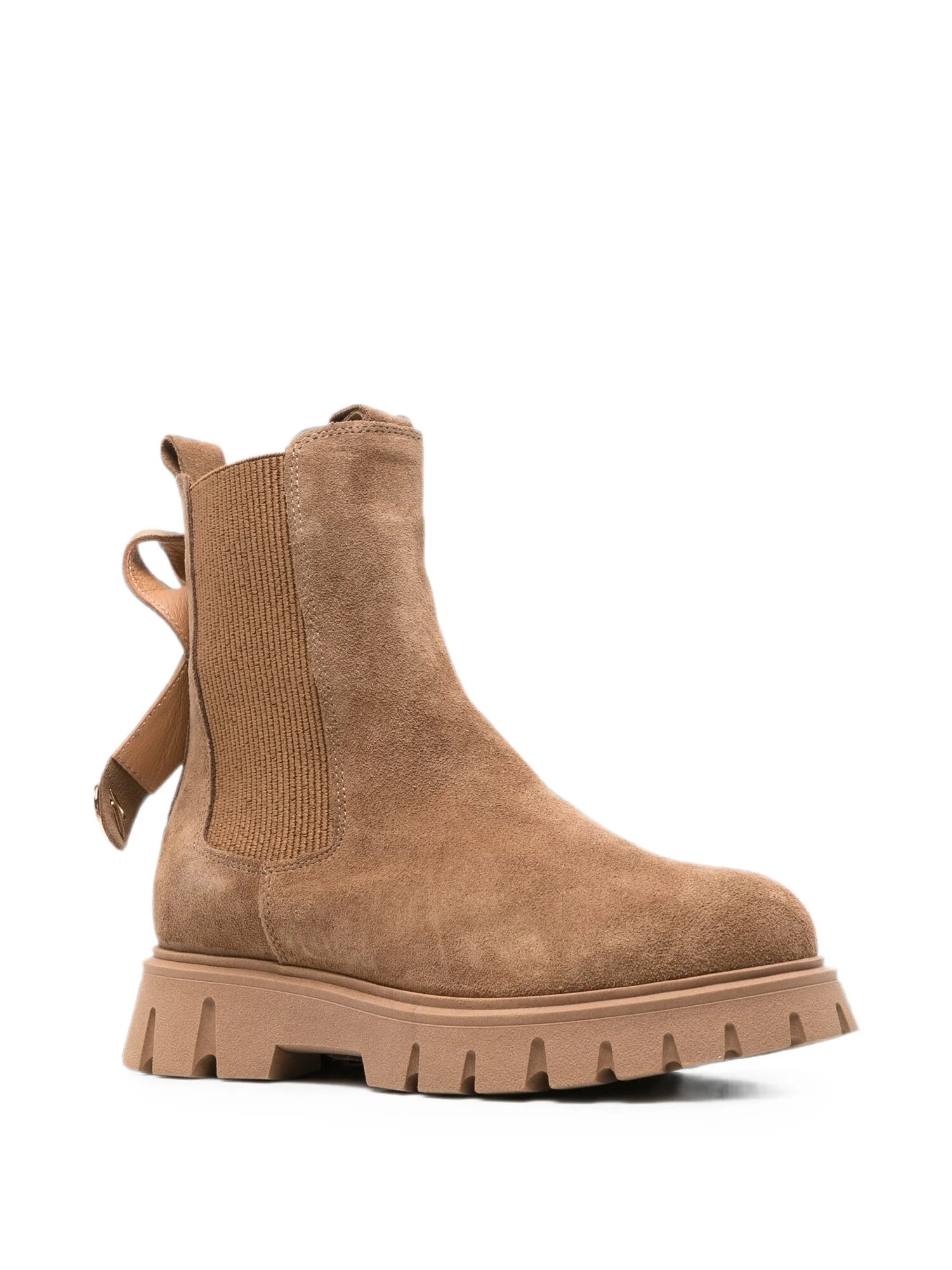 Ботинки Suede lug-sole boots