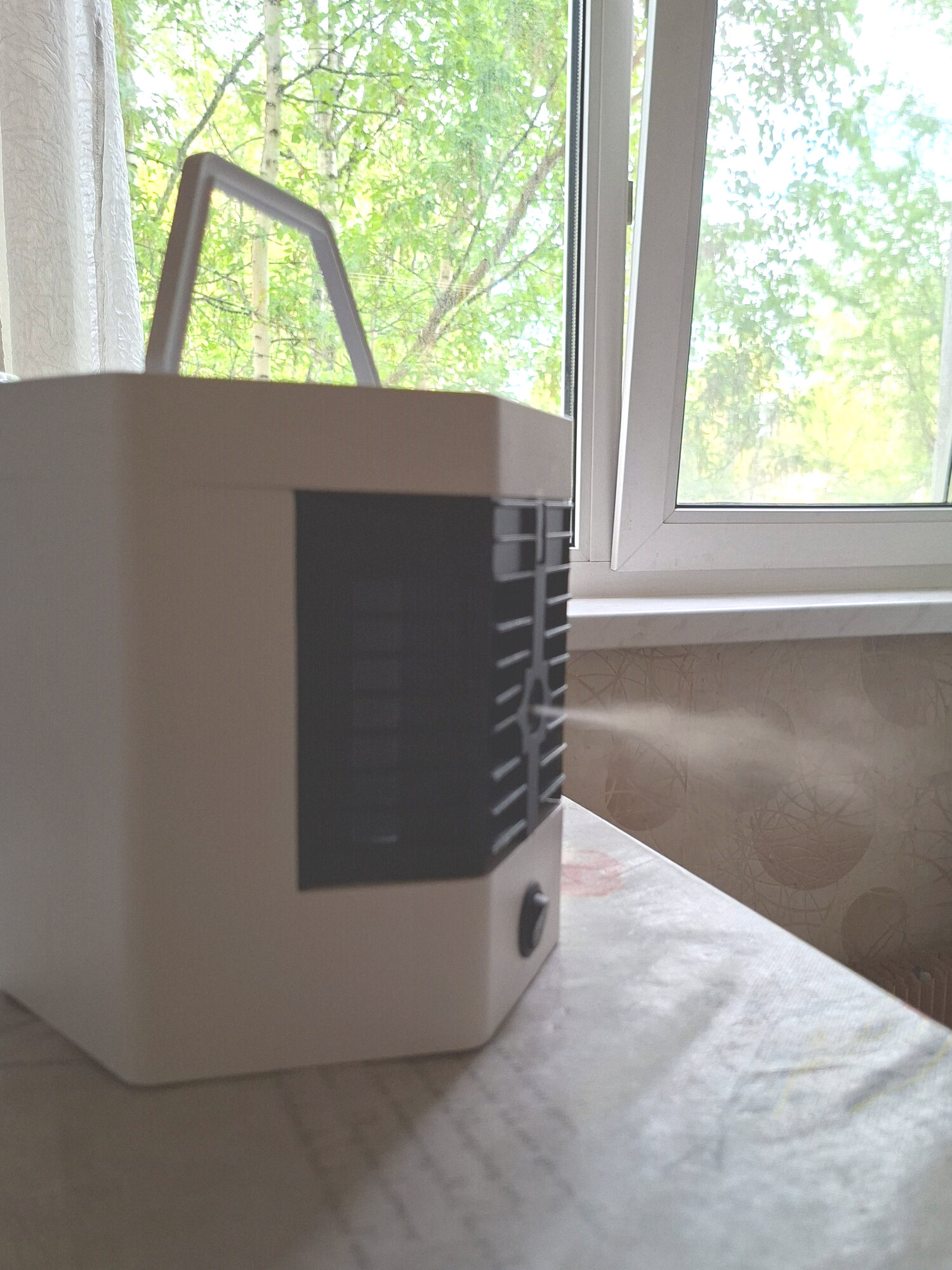 Мини Кондиционер - вентилятор Air Cooler с холодным увлажнением и питанием от USB
