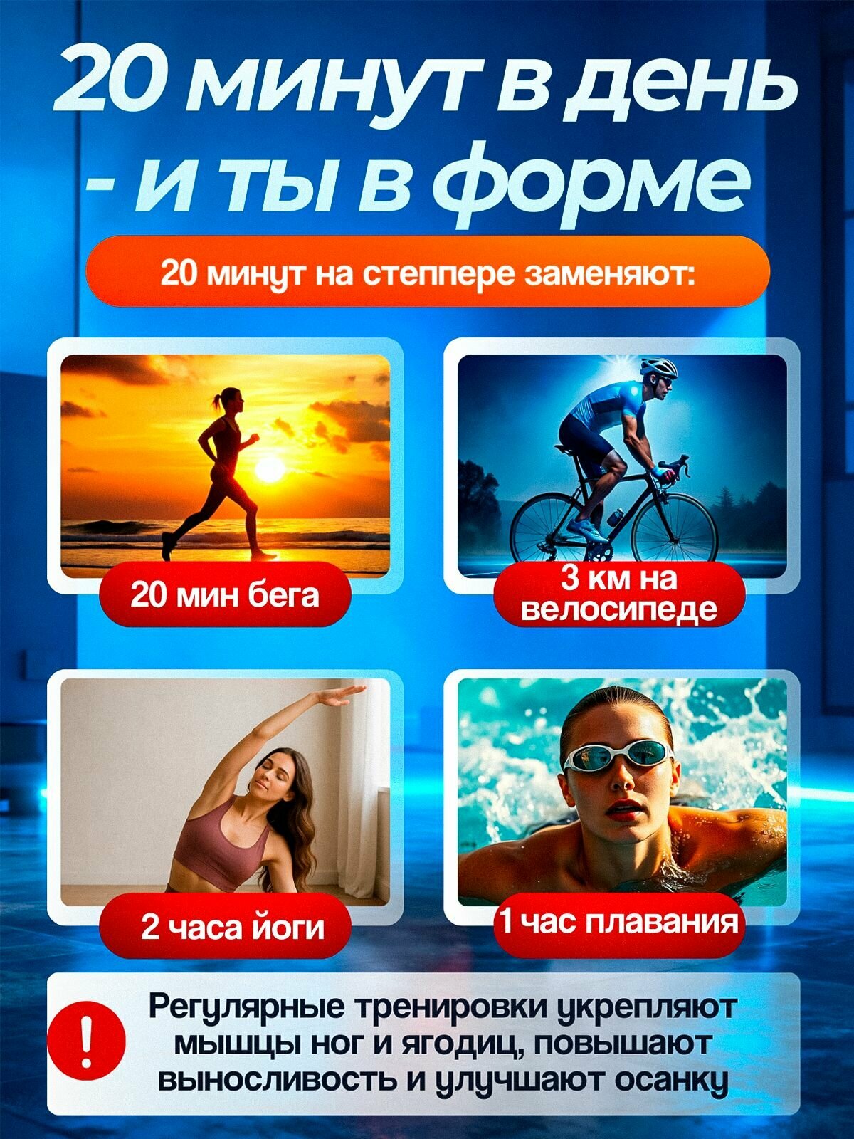 Степпер тренажер для дома — фото 1