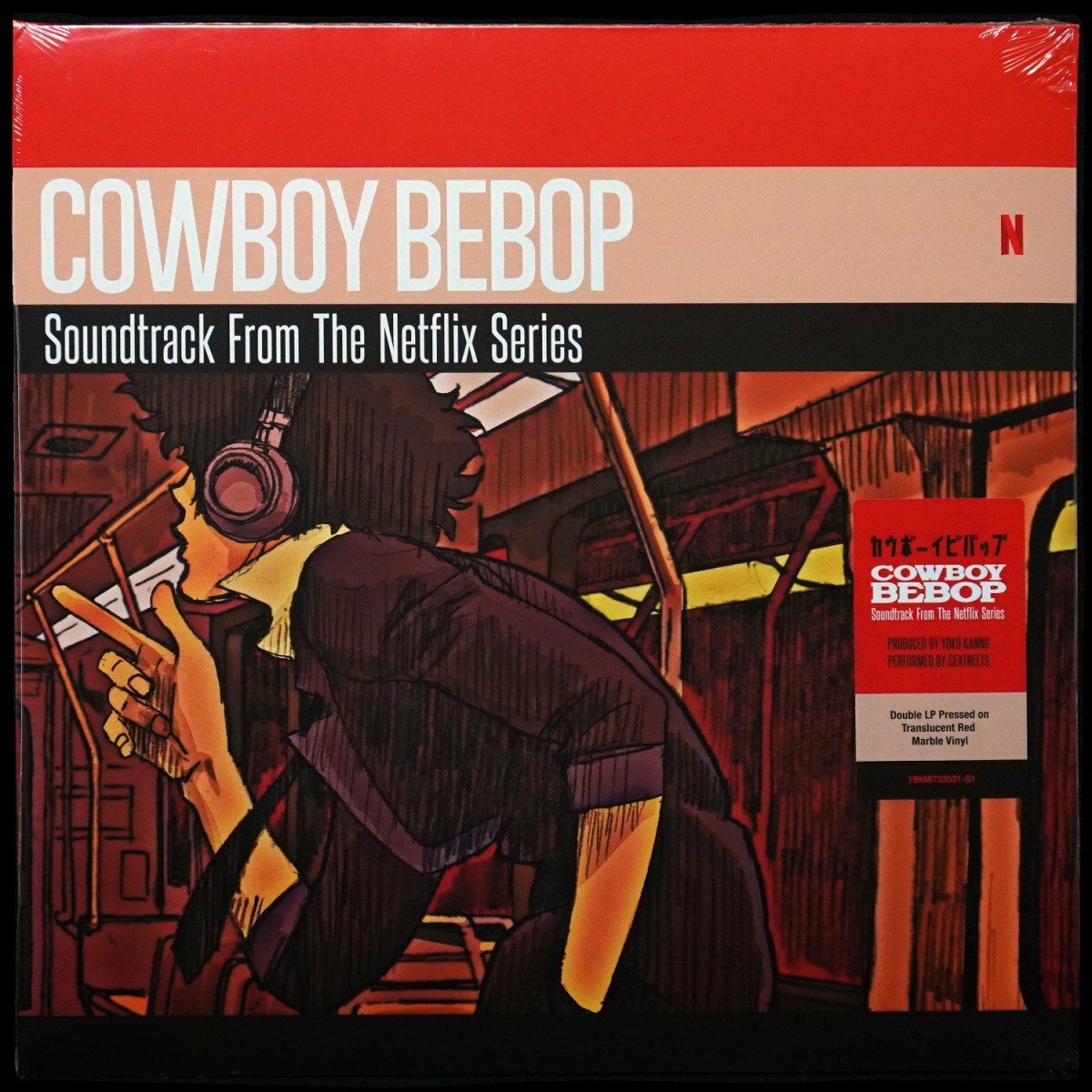 Виниловая пластинка Milan Seatbelts – Cowboy Bebop (Soundtrack From The Netflix Series) (2LP, цветной винил)