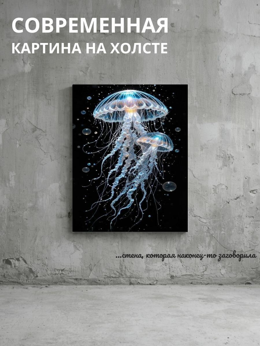 Картина на холсте Медуза 50x70 см