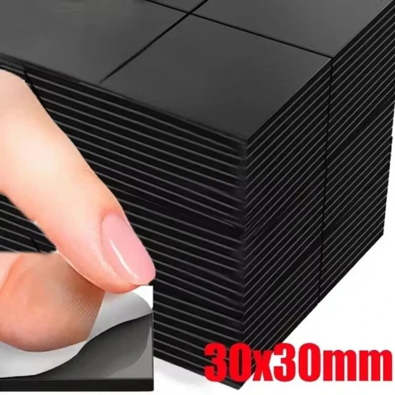 Магнитные точки Flexible Magnetic Dot Stickers 100PCS, Square-30x30mm