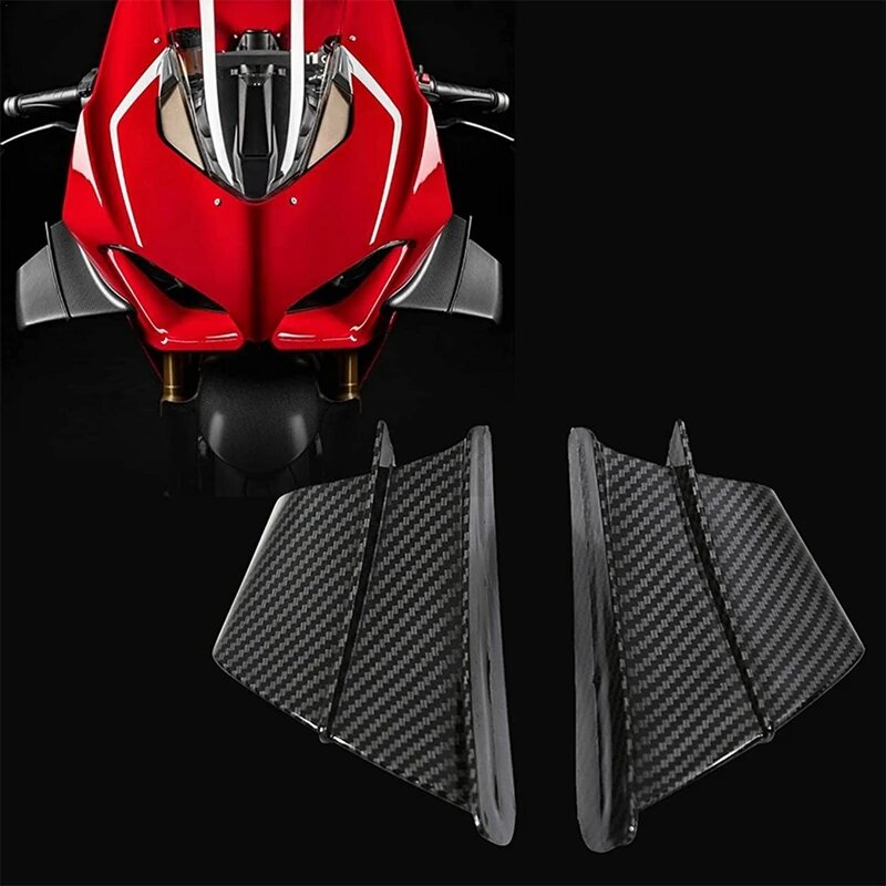 M0t-rFairing боковое крылышко, аэродинамический дефлектор, спойлер для Kawasaki Ninja 650 400 300 250 H2R ZX-14R ZX-10R