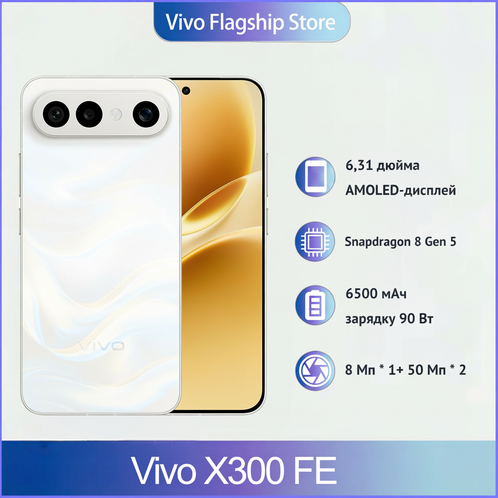 Смартфон Vivo X300 FE, 12/256ГБ, russia