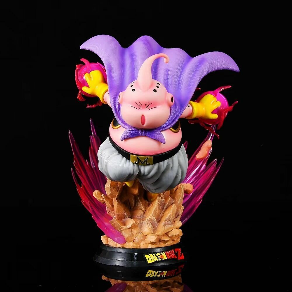 Коллекционная фигурка Dragon Ball Majin Buu, модель с подсветкой и динамичной базой, PVC, в упаковке
