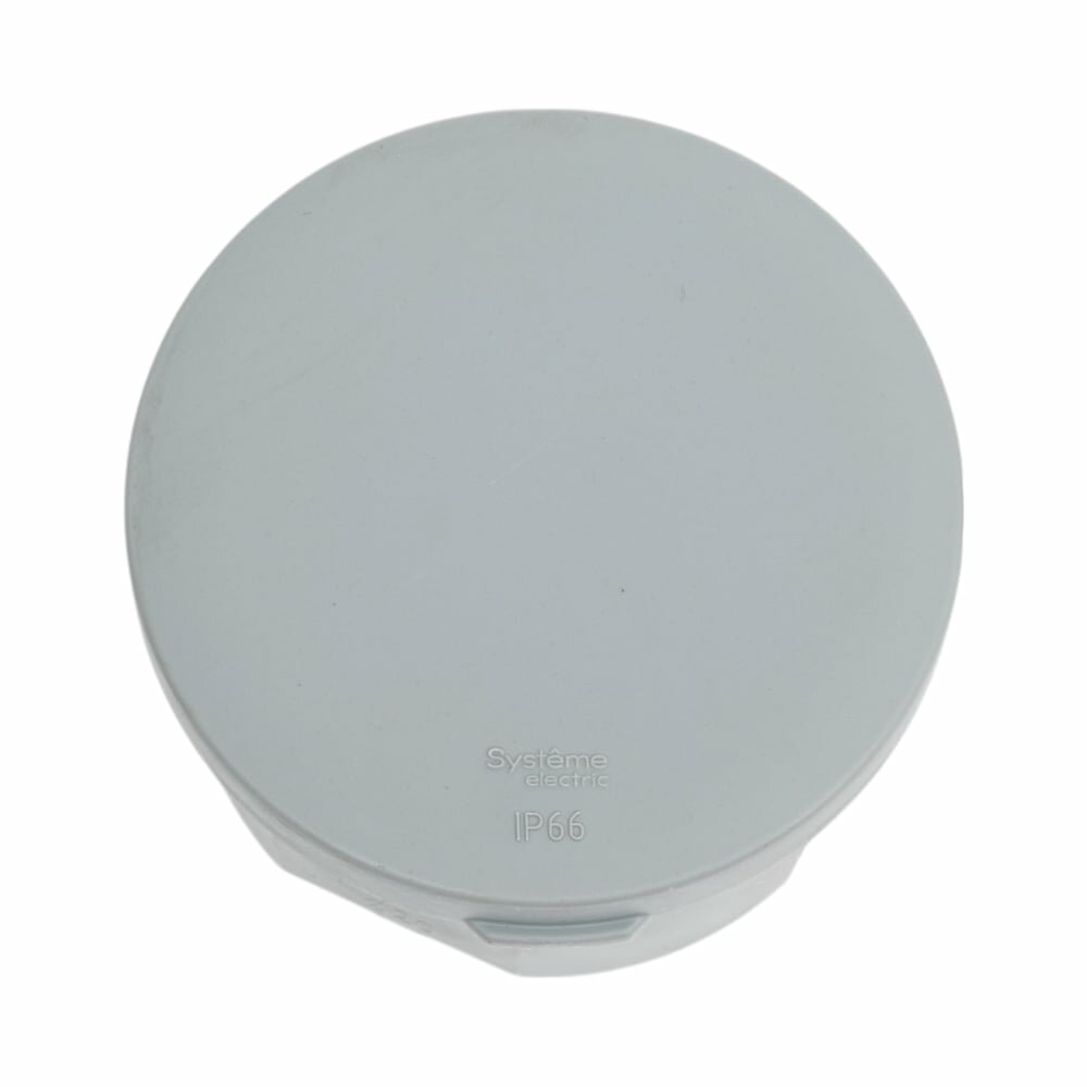 Коробка распределительная Systeme Electric MultiBox IP66 d80x50 DIY (со стикером) серая SE IMT351951