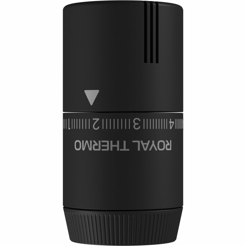 Термоголовка жидкостная Royal Thermo Design М30х1,5 (черный soft touch) НС-1706298
