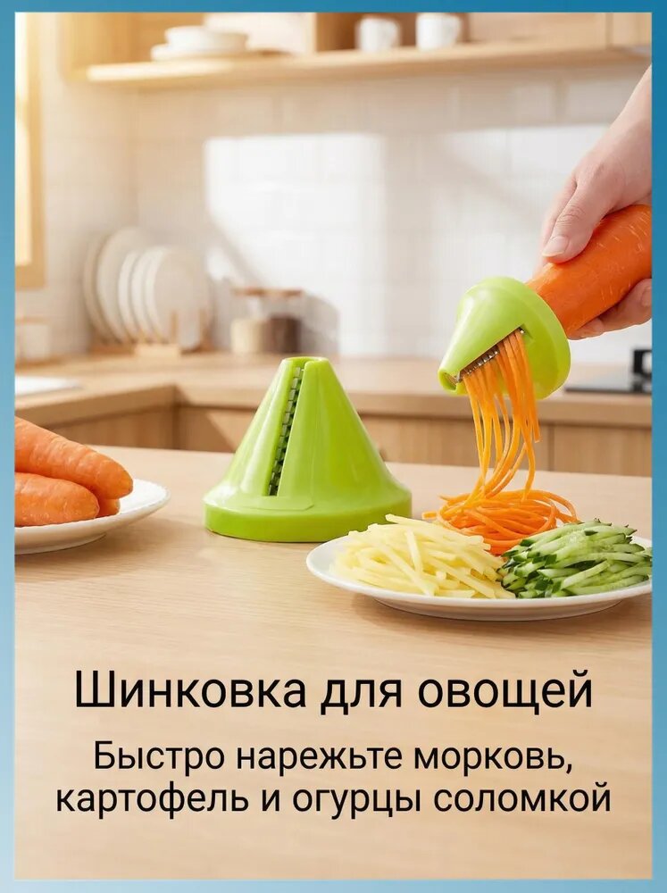 Ручной нарезчик овощей на соломку