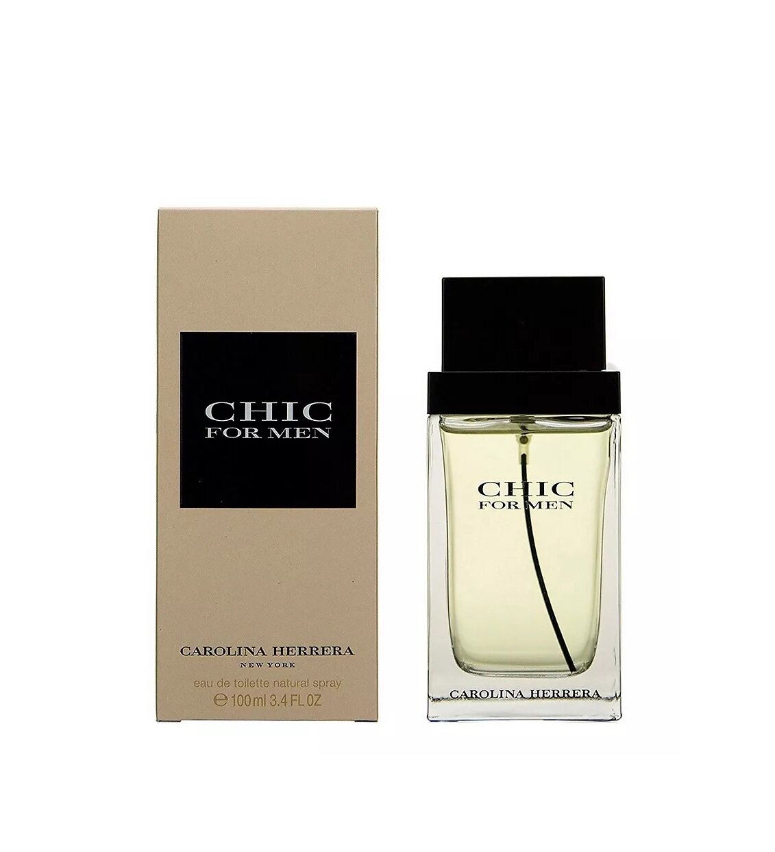 Carolina Herrera Chic For Men 100 мл туалетная вода мужская, древесные, пряные