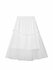 Юбка B+ab Ruffled full midi skirt, размер 40, бежевый/белый