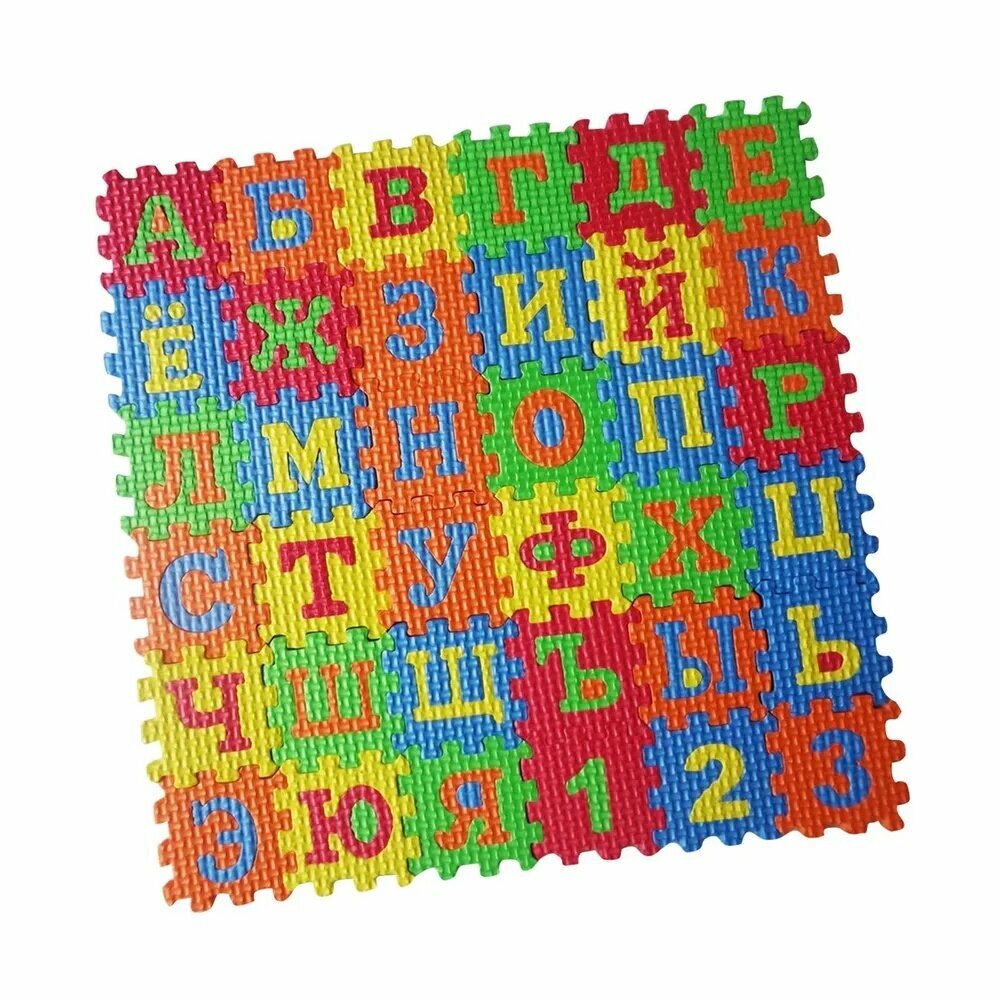 Детский игровой коврик из ЭВА-пены с русским алфавитом, мини-коврик для заливного окна, 36 шт.