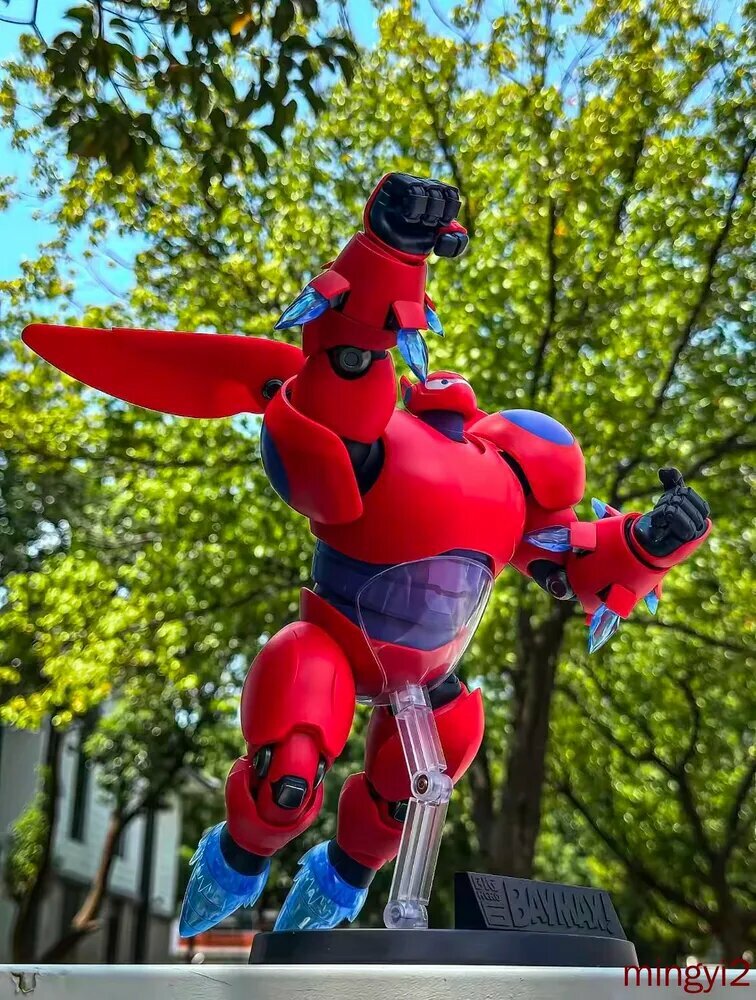 GONG TOYS Model/Фигурка-Baymax/Alloy Skeleton Соберите модель/18CM(коробка)/Подарки для мальчиков