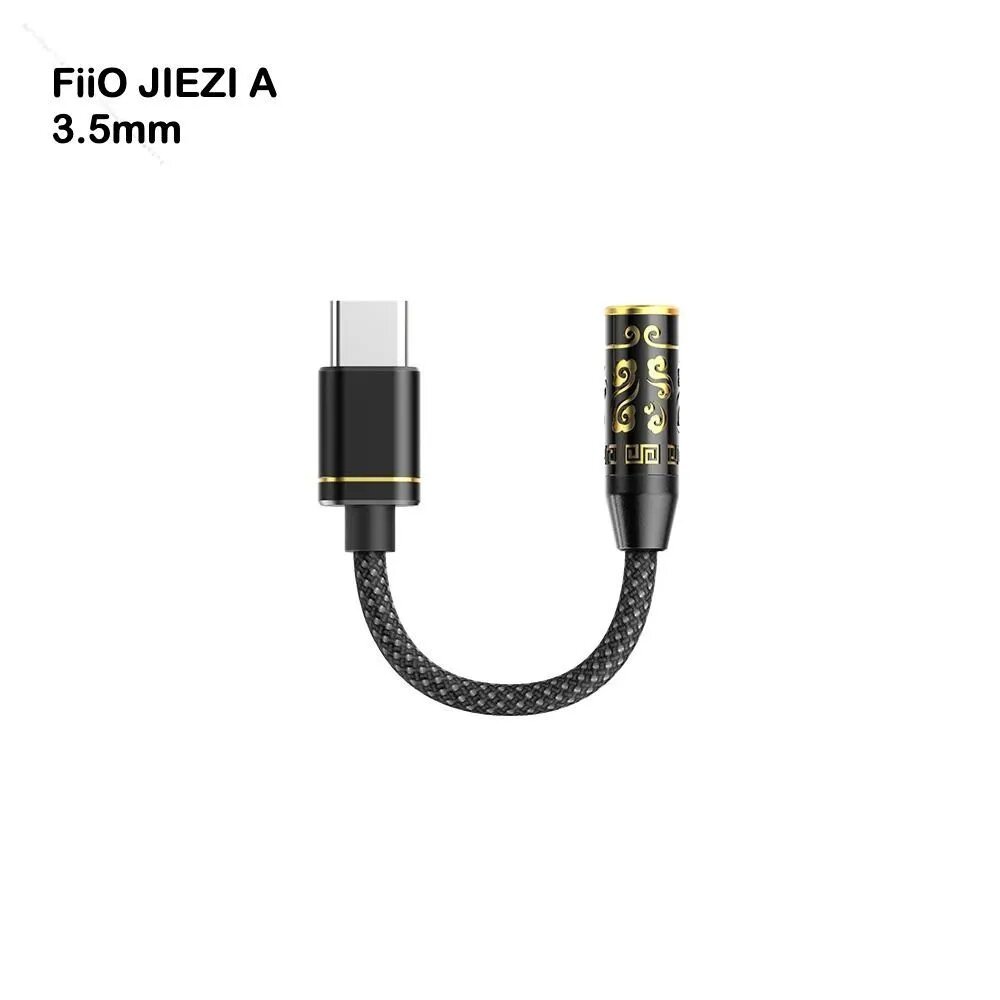 FiiO JIEZI Кабель USB type C для наушников 3,5 мм/ 4,4 мм кабель USB C для наушников аудио вспомогательный кабель IOS Android-1