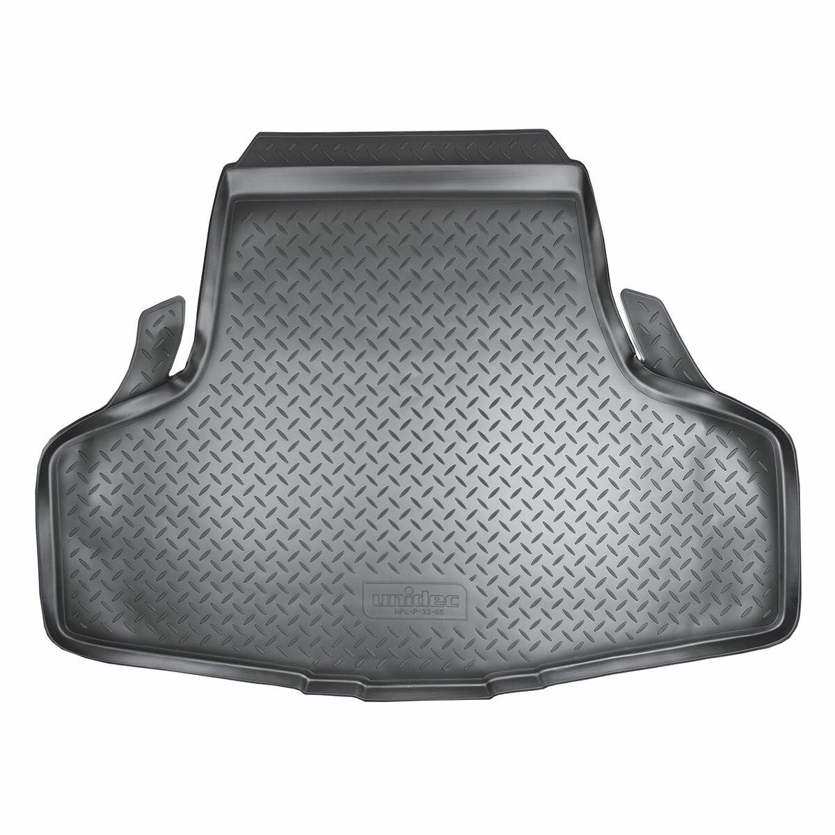 Коврик в багажник Norplast/Unidec для Infiniti G37 в кузове V36 SD (2006-) Черный, полиуретан, арт. NPL-P-33-55