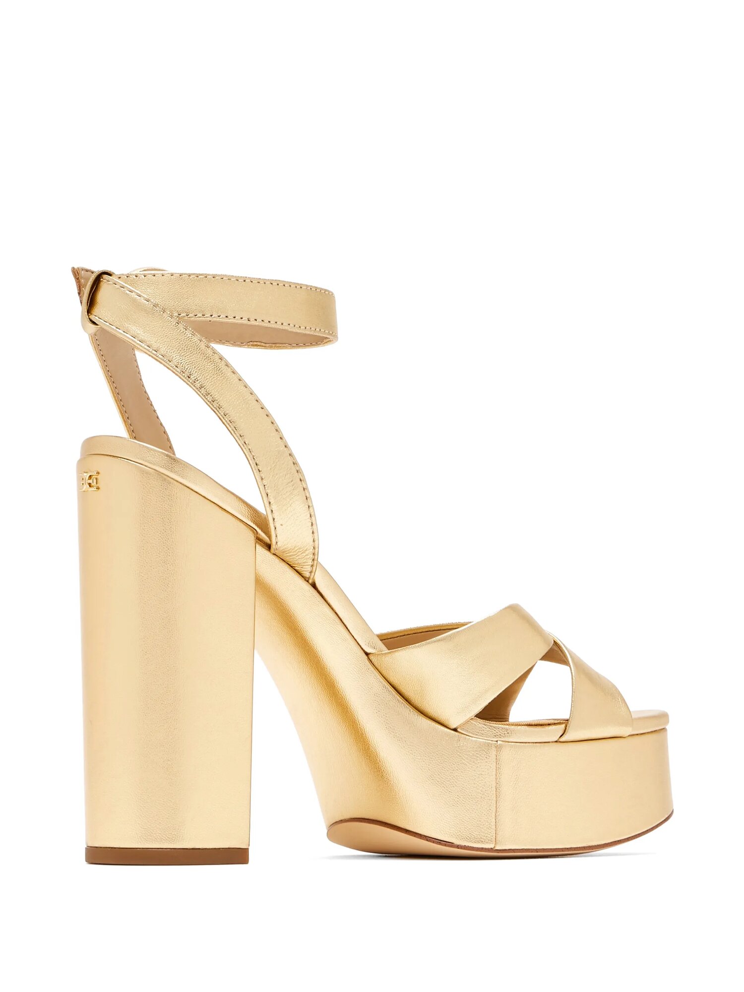 Босоножки Sam Edelman Sabrina platform buckle sandals, размер 11, gold — фото 1