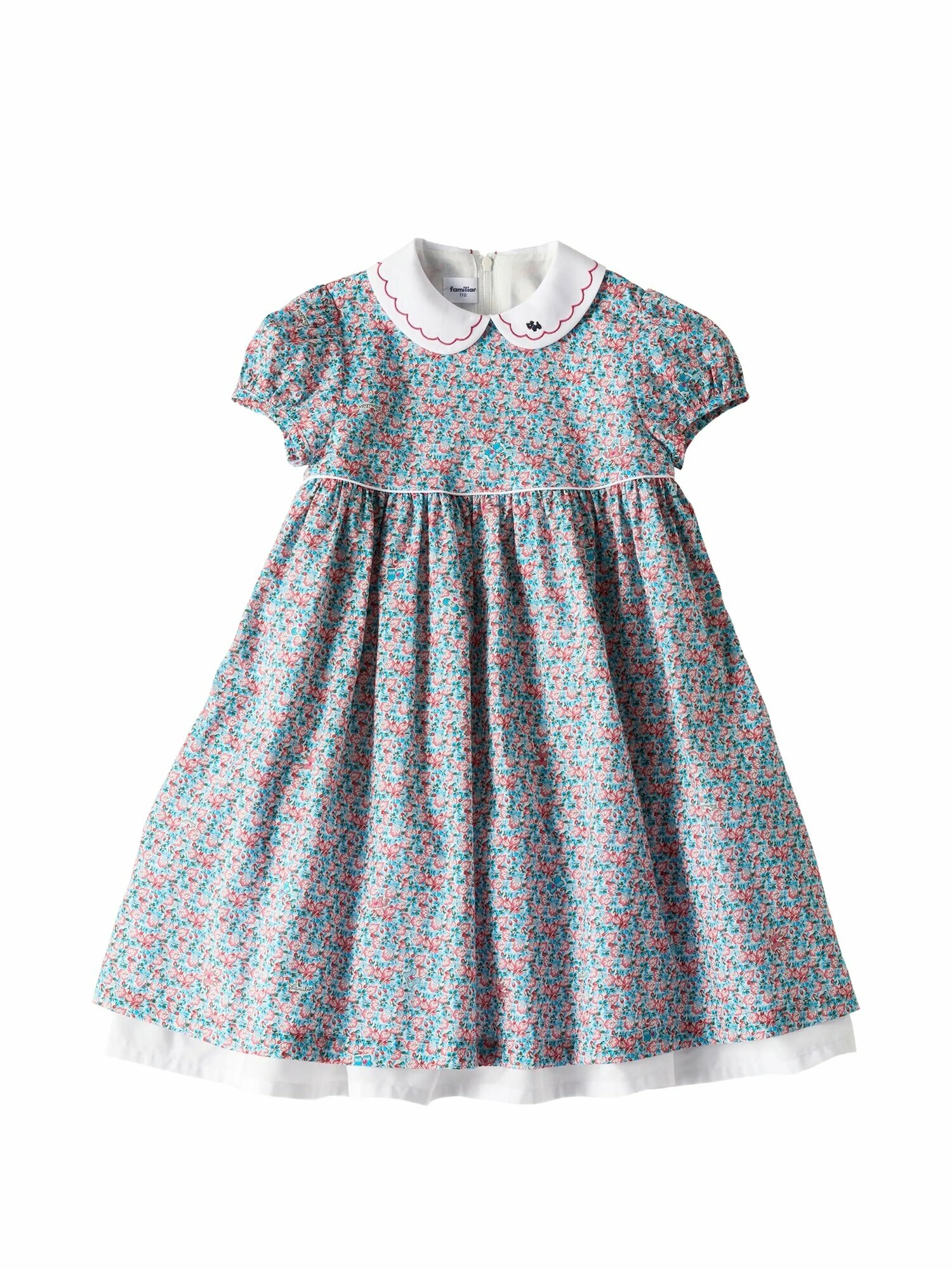 Платье Floral-print Peter Pan-collar dress