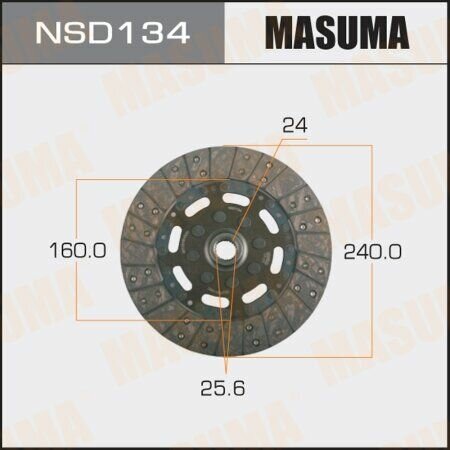 NSD134 Диск сцепления NISSAN 240х160х24х25.6