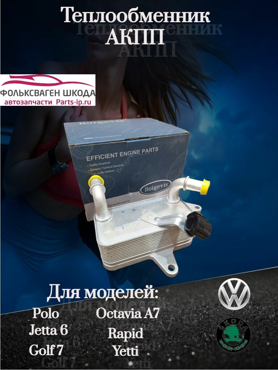 Теплообменник АКПП Volkswagen Skoda/09G409061F/8010579