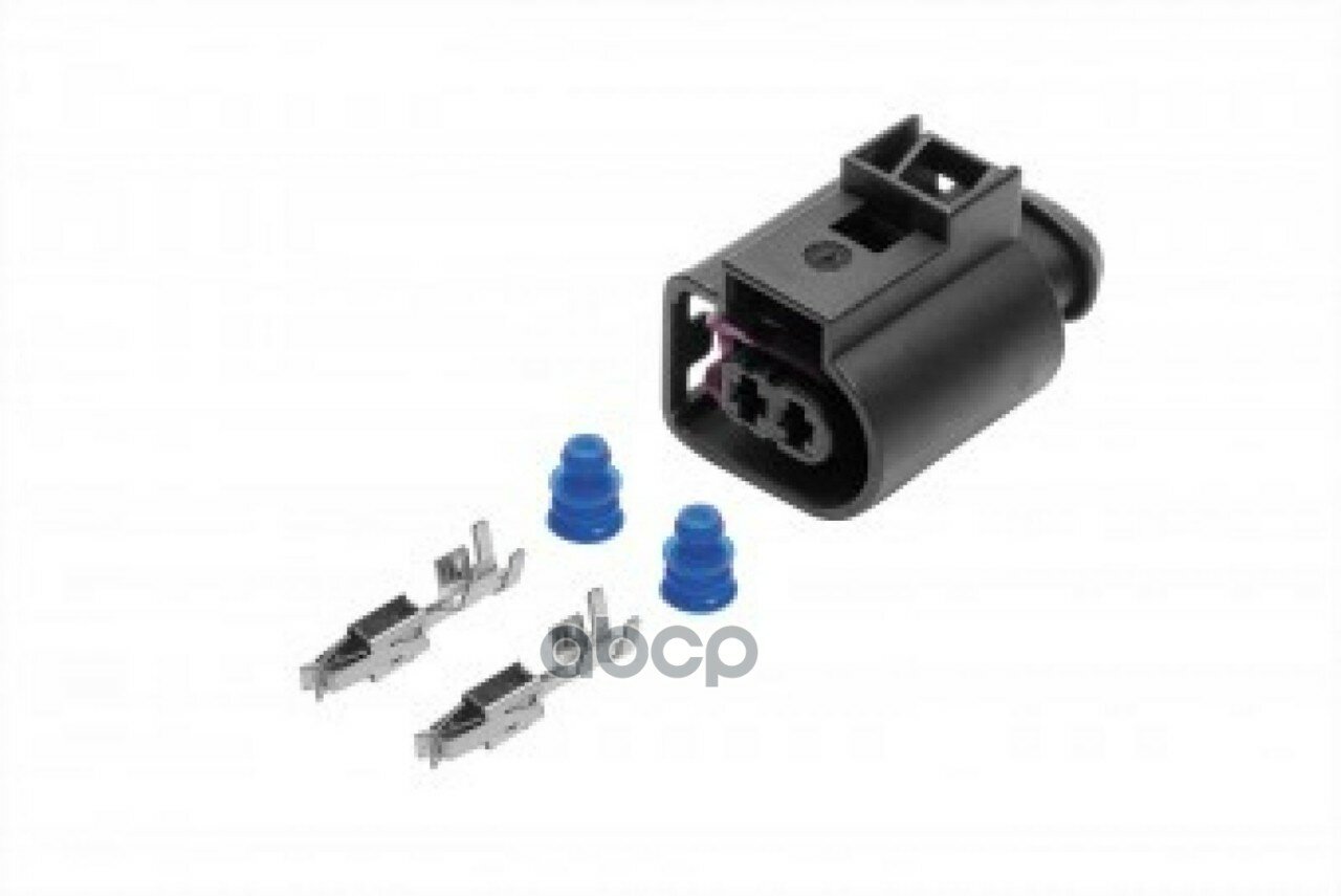Разъем 2 PIN без проводов для генератора SKODA FABIA/RAPID/VW POLO/ звук. сигнала SKODA OCTAVIA AIRLINE арт. AECC244