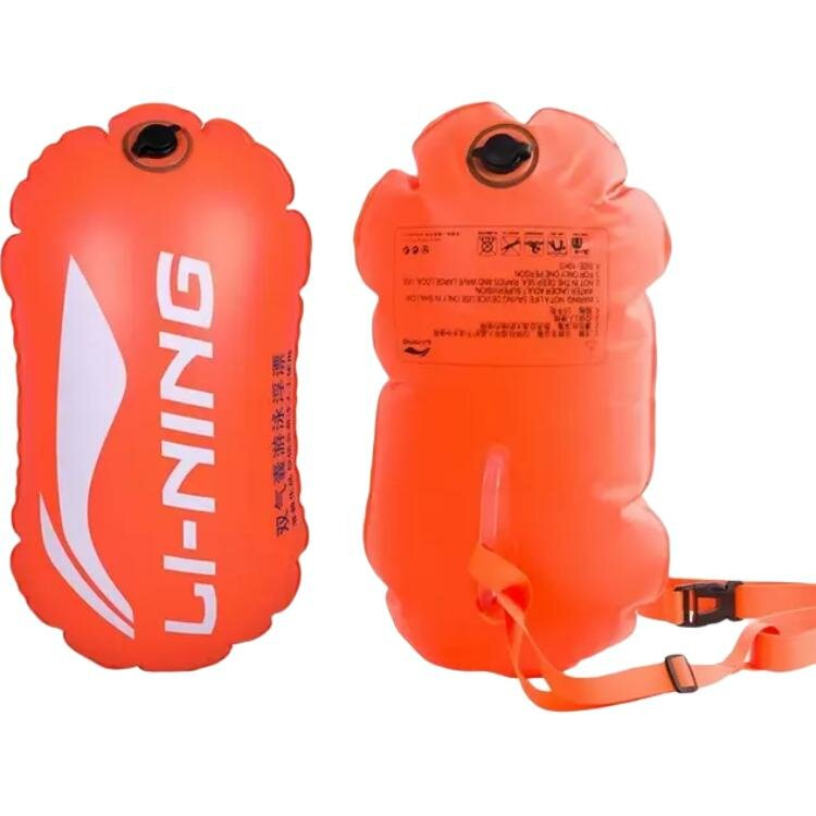 Надувные буи для плавания унисекс Li-Ning PVC, оранжевый