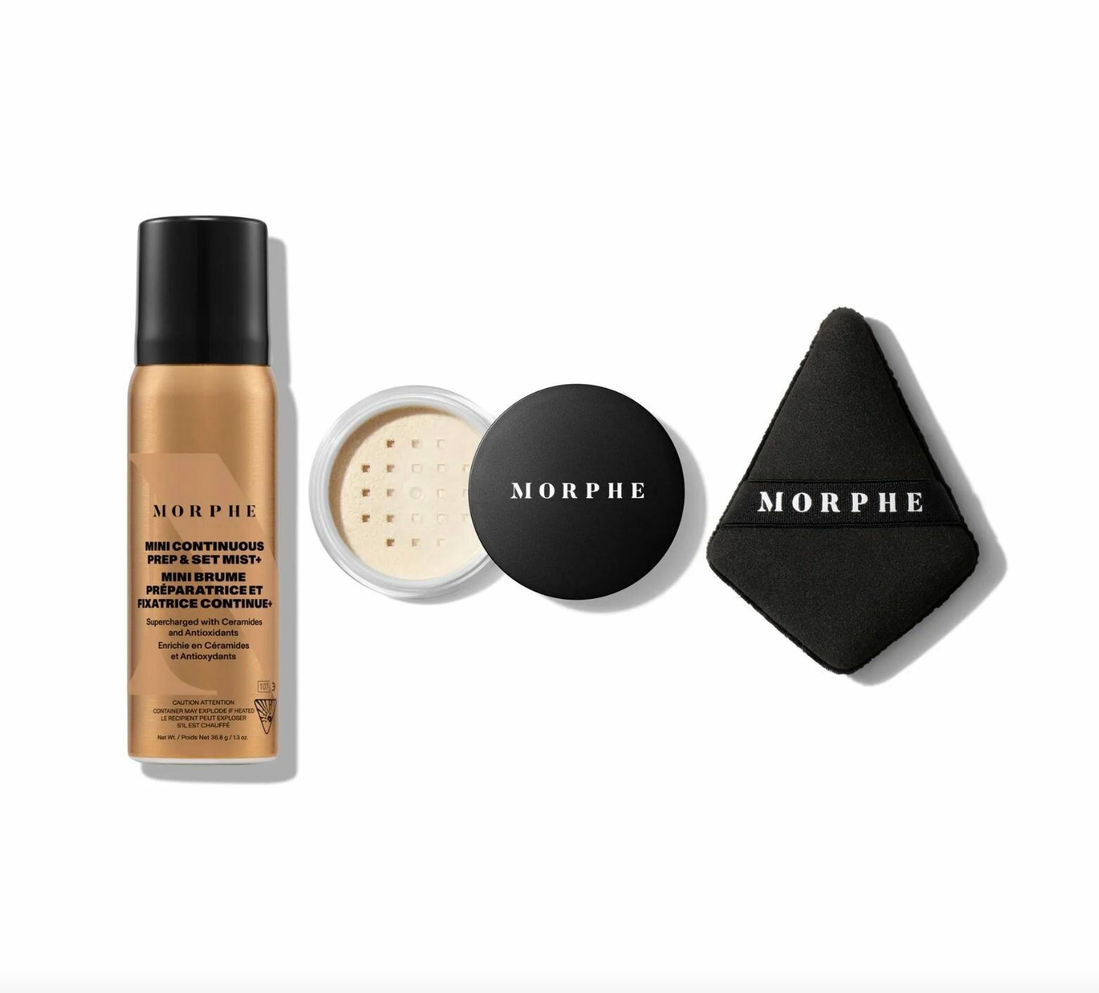 MORPHE набор для макияжа Jet Setter On the Go Complexion Trio