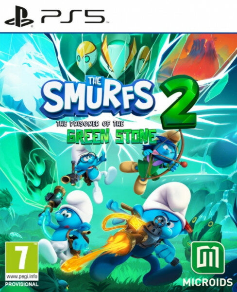 Видеоигра Sony the Smurfs 2 the Prisoner of the Stone Для PS5 Green