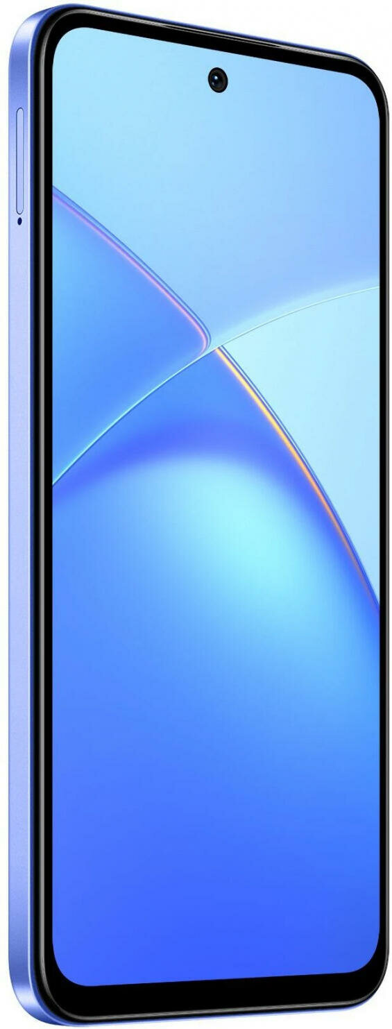 Смартфон Infinix Smart 10, 4G LTE, NFC, 4/128Gb, Iris Blue (Голубой/Синий)
