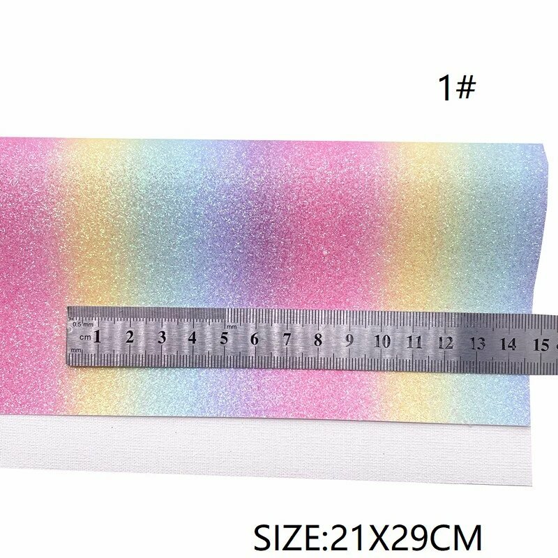 Блестящая искусственная кожа для рукоделия 1-21X29CM