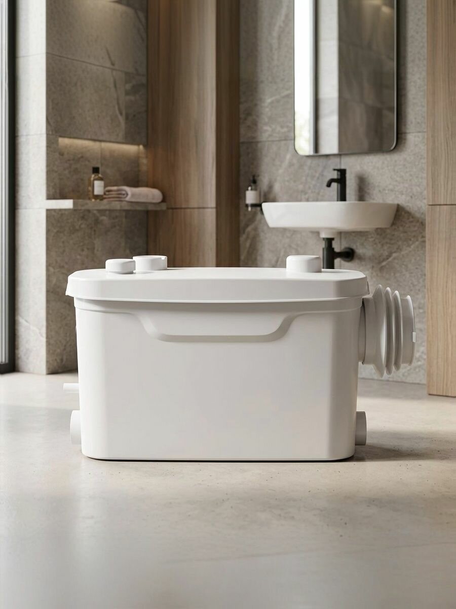 Канализационная насосная станция с измельчителем WC LIFT SLIM