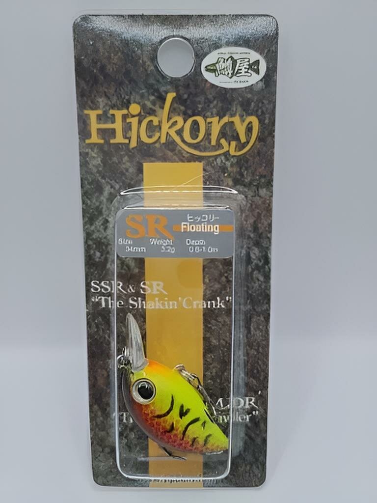 Воблер крэнк ZipBaits Hickory SR, 3.2 г, 34мм, плавающий, мелководный