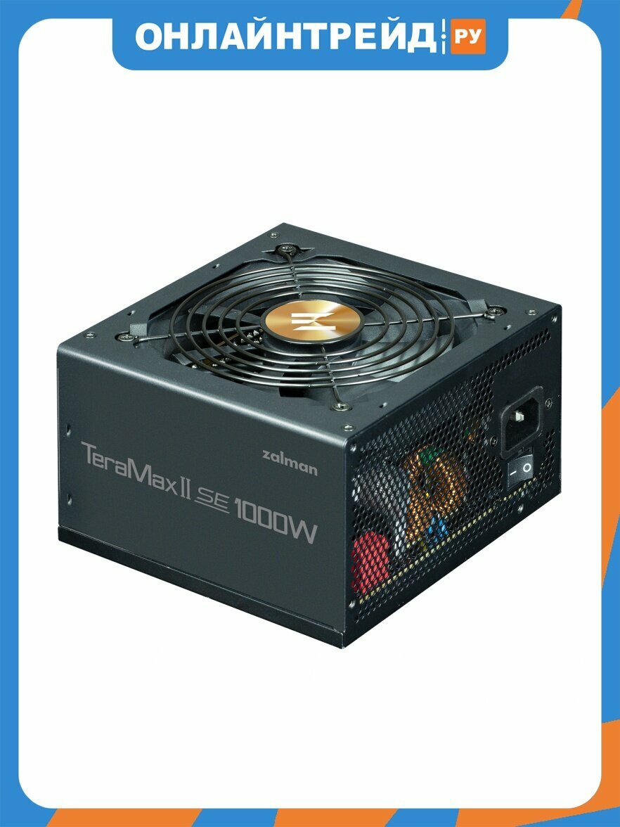 Блок питания Zalman TeraMax II SE, 1000W, 80+ Gold, ATX3.1 (ZM1000-TMX2SE)