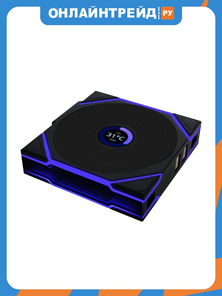 Вентилятор для корпуса Lian LI UNI FAN TL LCD WIRELESS 120 Black (G99.12TLLCD1W1B. R0)